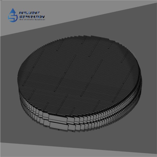Vane Type Inlet Device - Influentseparation